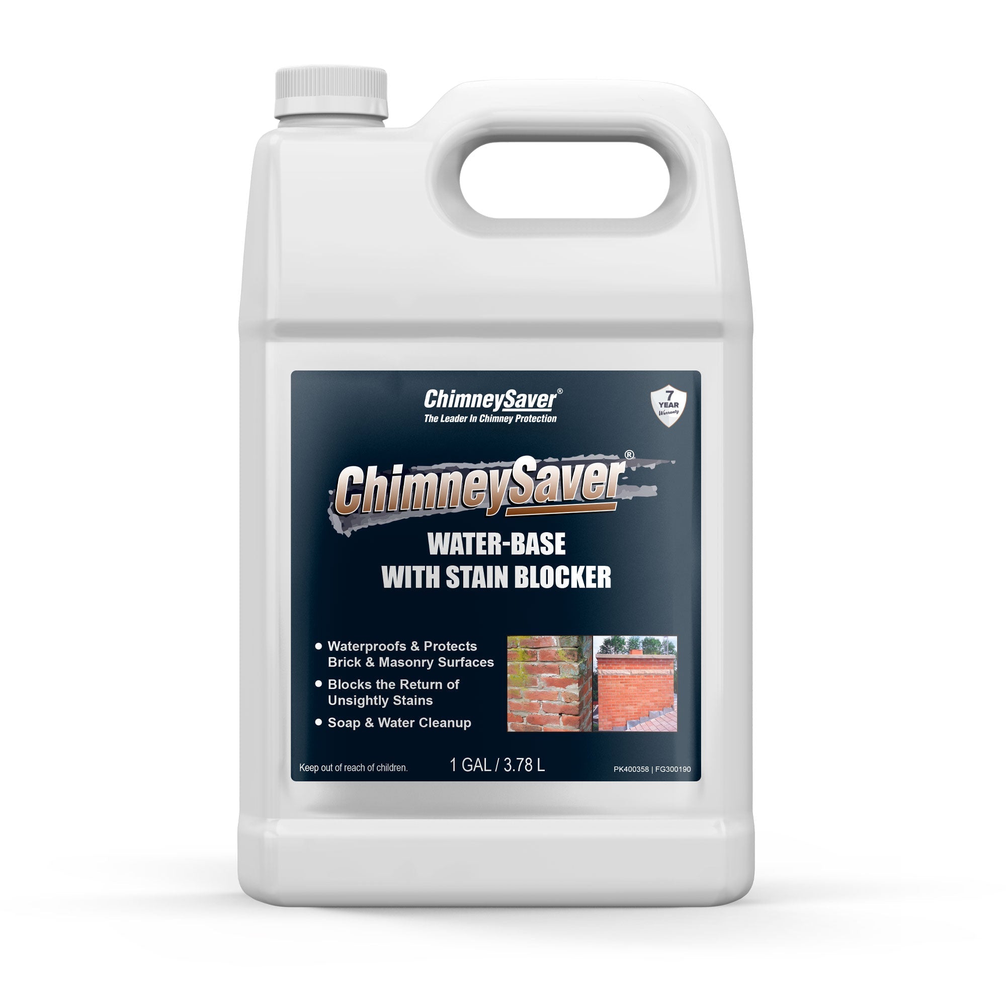 ChimneySaver Water Repellent with Stain Blocker – SaverSystems